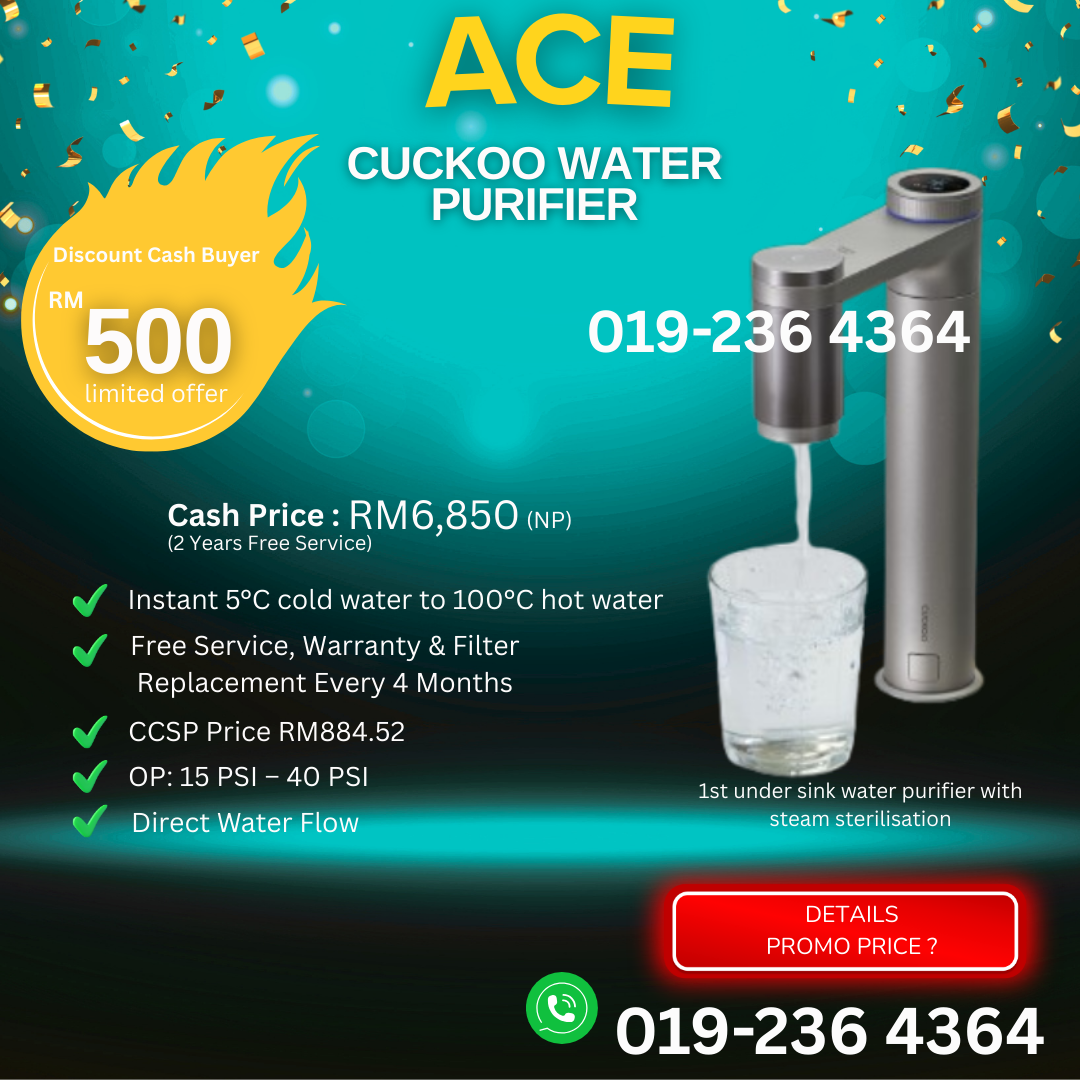 CUCKOO WATER FILTER MALAYSIA | TRADE IN AVAILABLE