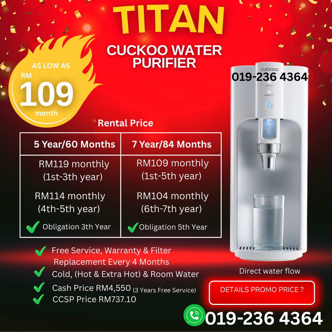 CUCKOO WATER PURIFIER LATEST UPDATE | READY STOCK